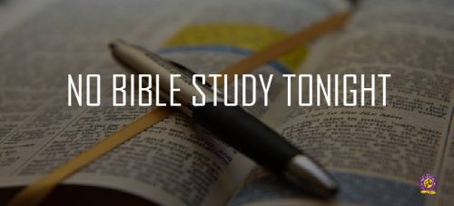 Bible Study CANCELLED | St. Mary's FWB Church